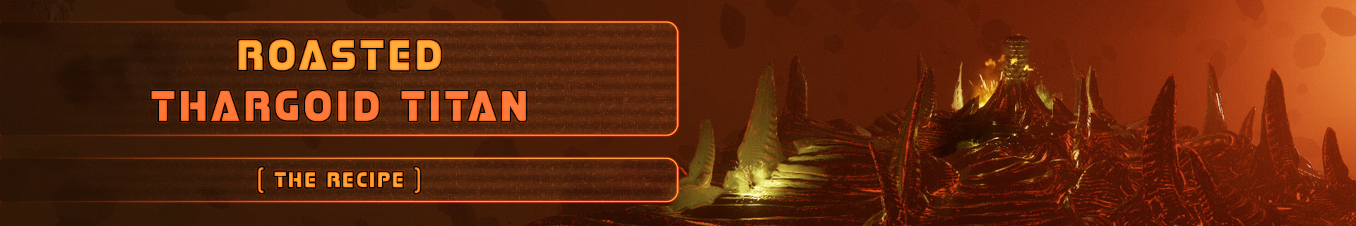 Logbook - Roasted Thargoid Titan (The Recipe) | Elite:Dangerous | INARA